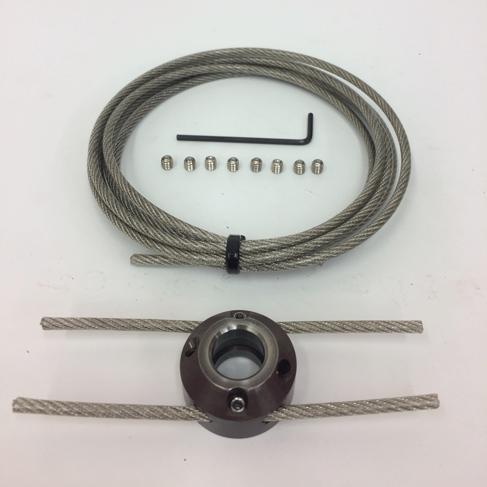 3/8" Root Rat Nozzle Replacement Cable Rotor - Chempure